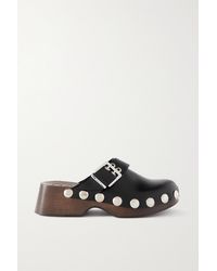 Leather Clogs for Women | Lyst