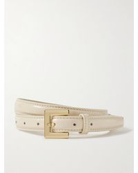 Anine Bing Nicola Leather Belt in Black | Lyst UK