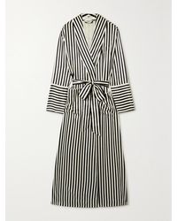 Eberjey Belted Robe in Natural | Lyst UK