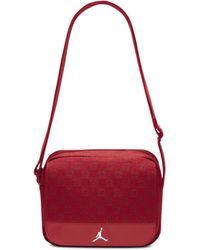 Nike Jordan Monogram Crossbody Crossbody Bag In Black, | Lyst