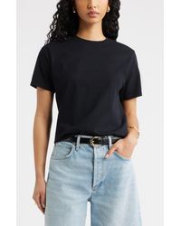 Open Edit Boyfriend T-Shirt in White | Lyst