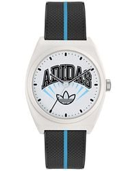 adidas Ao Street Project 2 Logo Fries Graphic Resin Strap Watch, 38Mm ...