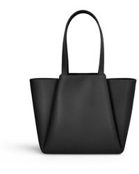 Kaai Pyramid Leather Tote Bag in Black | Lyst