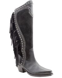 Volatile Spur Western Boot in Brown | Lyst