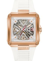 Bulova Skeleton Watch in Gray for Men | Lyst