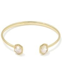 Kendra Scott Mallory Stone Cuff Bracelet | Lyst