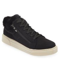 Love Rio Debbie Faux Fur Zip Sneaker | Lyst