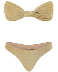 Rose Gold Bikinis and bathing suits for Women | Lyst