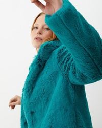 Teal Coats for Women | Lyst