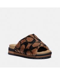 COACH Slippers for Women - Up to 65% off at Lyst.com