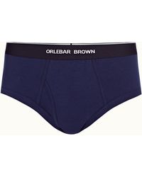 Navy Blue Boxers briefs for Men | Lyst