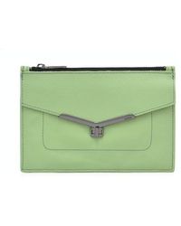 Mint Green Clutches and evening bags for Women | Lyst