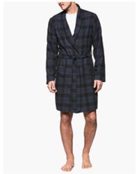 Dark Blue Robes and bathrobes for Men | Lyst