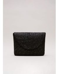 Phase Eight Straw Shopper Bag in Natural | Lyst UK