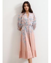 Phase Eight Elena Linen Blend Blazer in Natural | Lyst UK
