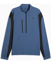 PUMA Golf Wind Jacket in Black for Men | Lyst UK