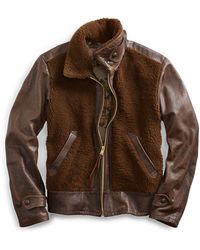 Men's RRL Leather jackets On Sale - Lyst