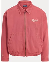 Polo Ralph Lauren The Logo Big Bayport Jacket in Blue for Men | Lyst UK