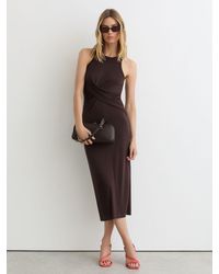 Reiss Helena Dress in Black | Lyst