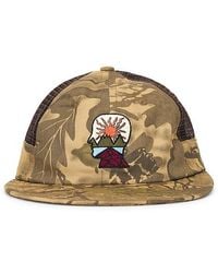 Brain Dead Logo-patch Beanie Hat in Blue for Men | Lyst UK