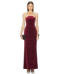 Michael Costello X Revolve Acqua Gown in Brown | Lyst