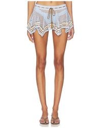 MY BEACHY SIDE Dune Hand-Crocheted Maxi Skirt in White | Lyst UK