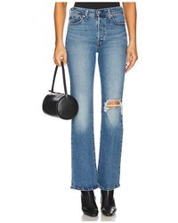 Levi's Wedgie Boot Jeans in Black | Lyst UK