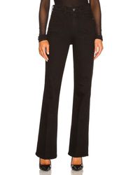 SPRWMN Denim Micro Flare Jean in Blue | Lyst