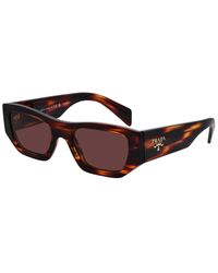 Prada Sunglasses in Purple | Lyst UK
