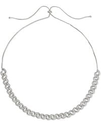 Eye Candy LA Frida Chain Necklace in Metallic | Lyst UK