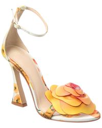 Alexandre Birman Dahlia 100 Satin Sandal in Blue | Lyst