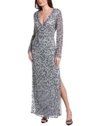 Issue New York Bead Embellished Maxi Dress in Blue | Lyst UK