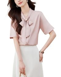 Olivia Taylor Shirt in White | Lyst UK