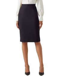 LK Bennett Rumi Skirt in Blue | Lyst UK