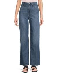 Rag & Bone Wide Jeans in Blue | Lyst UK