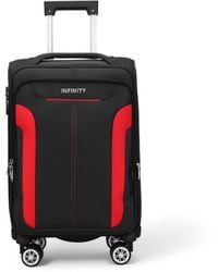 Infinity Leather Soft Cabin Suitcase Nylon 900D Suitable Integrated ...