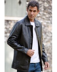 Ashwood Leather 'Reefer' Classic Real Jacket in Black for Men | Lyst UK