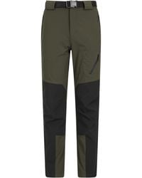 Mountain Warehouse Trekking Trousers Sun Protection Water Resistant ...