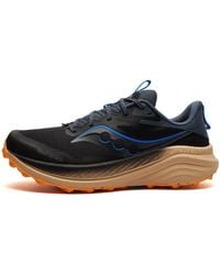 Saucony Aura Tr Trail Running Shoes in Black for Men | Lyst UK
