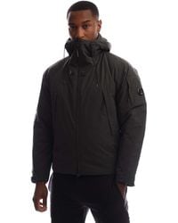 C.P. Company Pro-Tek Hooded Padded Jacket in Green for Men | Lyst UK