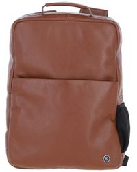 Brampton London 'Explorer' Real Leather Backpack in Blue for Men | Lyst UK