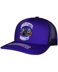 Mitchell & Ness Nba Charlotte Hornets Logo Cap in Black for Men | Lyst UK