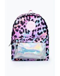 Hype Holographic Crest Backpack in Pink | Lyst UK