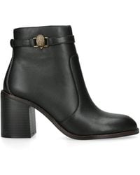 Kurt Geiger Leather Shoreditch Block Knee B Boots in Brown | Lyst UK