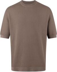 Luke 1977 Farrington Knitted T-Shirt in Black for Men | Lyst UK