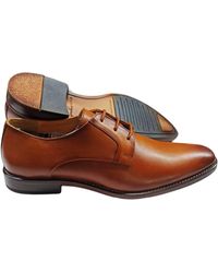 LB Comfort Floyd Leather Shoes in Black for Men | Lyst UK