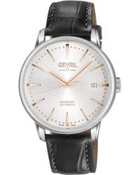 Gevril Mulberry Ipyg Case, Dial With Embossed Textured, Handmade ...