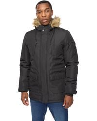 Crosshatch Parkmoore Mve Parka (Putty) in White for Men | Lyst UK