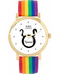 Toff London Tlws-35624 Ladies Taurus Watch in Black | Lyst UK