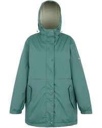 Regatta Ladies Romine Ii Waterproof Jacket (Spruce/Light Vanilla) in ...